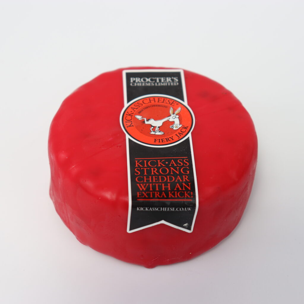 Kick Ass Fiery Jack Cheddar Cheese | The Veg Box Company