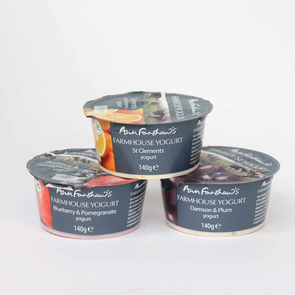 A selection of 3 Ann Forshaw's Farmhouse Yogurts | The Veg Box Company