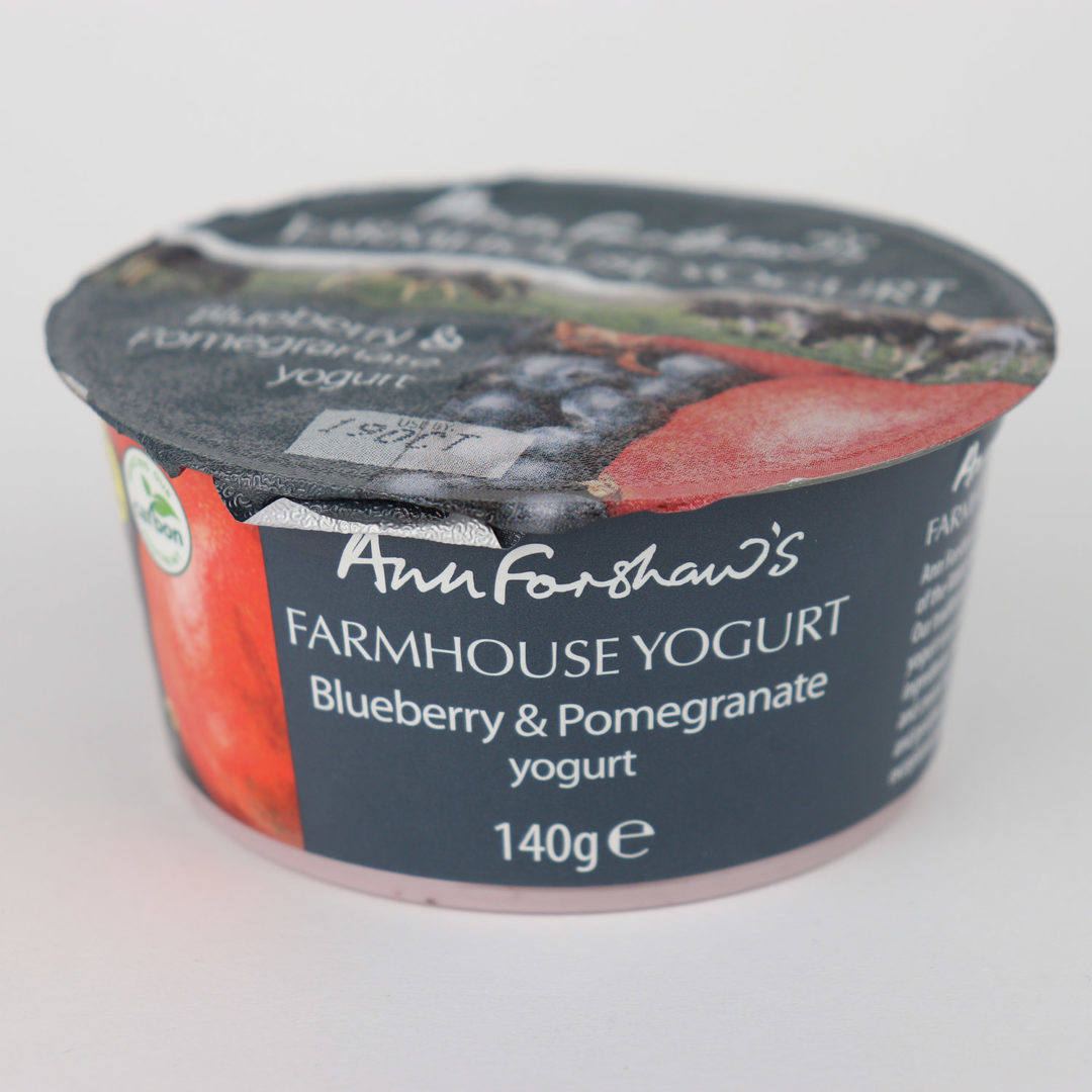Ann Forshaw's Farmhouse Yogurt- Blueberry and Pomegranate | The Veg Box ...