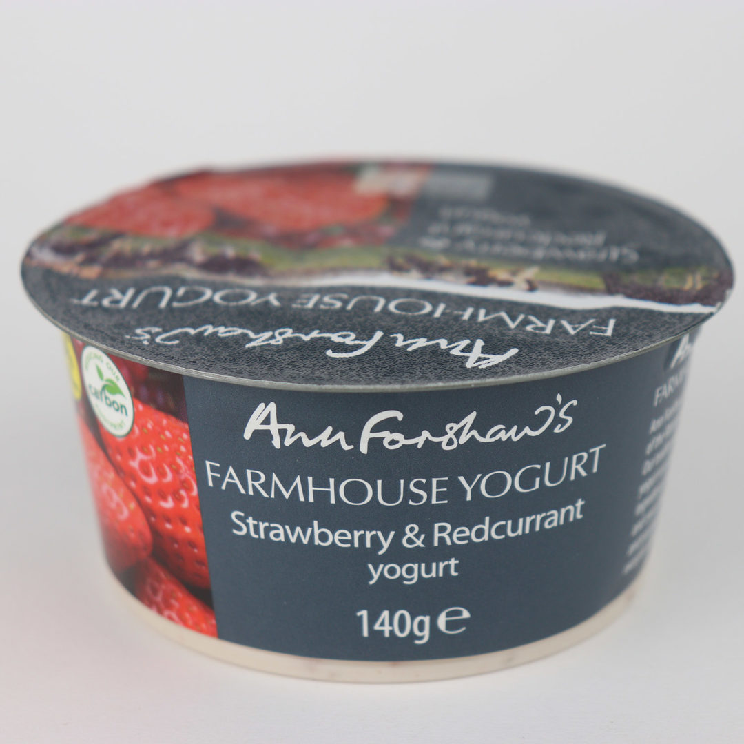 Ann Forshaw's Farmhouse Yogurt - Strawberry and Redcurrant | The Veg ...
