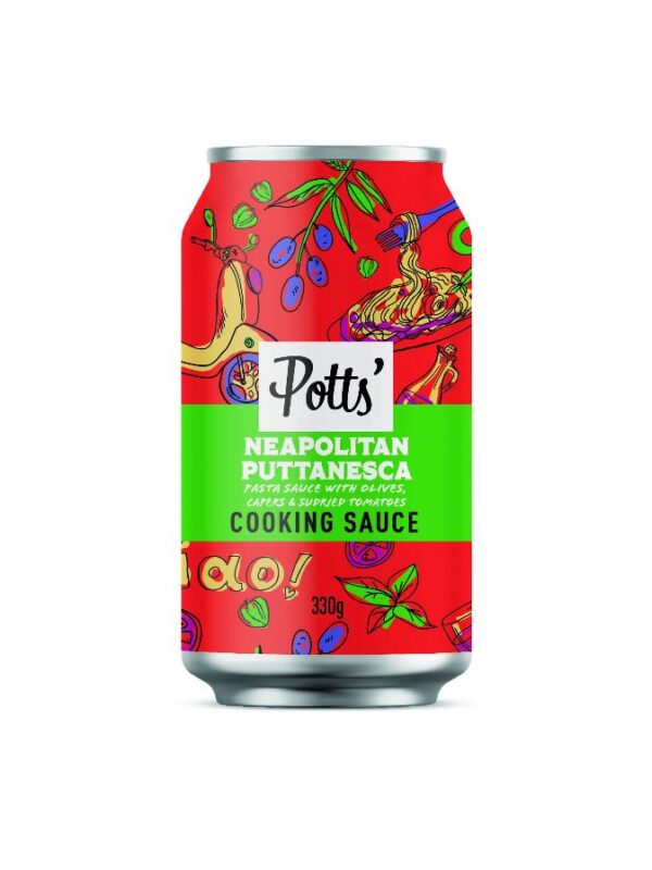 Potts' Neapolitan Puttanesca Sauce | The Veg Box Company