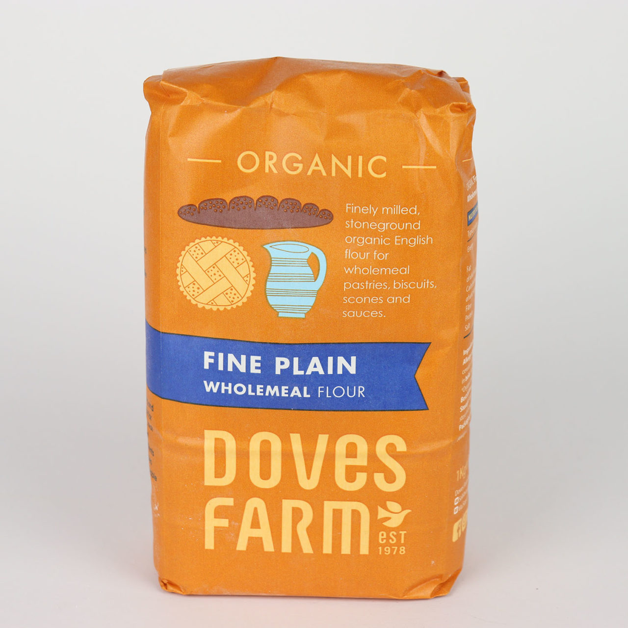 Doves Farm Fine Plain Wholemeal Flour | The Veg Box Company