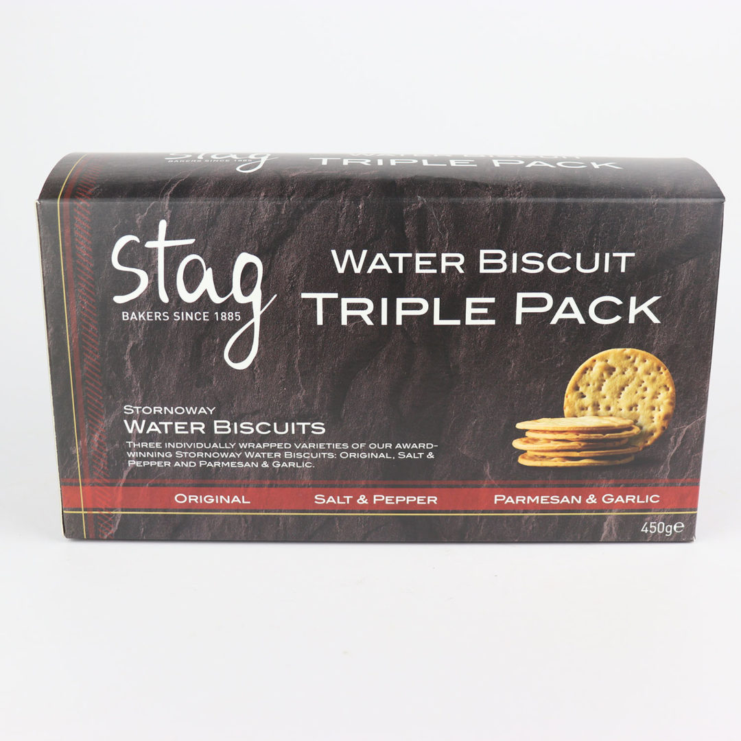 Stag Water Biscuits Triple Pack | The Veg Box Company
